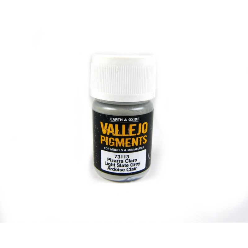 Vallejo Pigments 30ml Light Slate Grey 73113