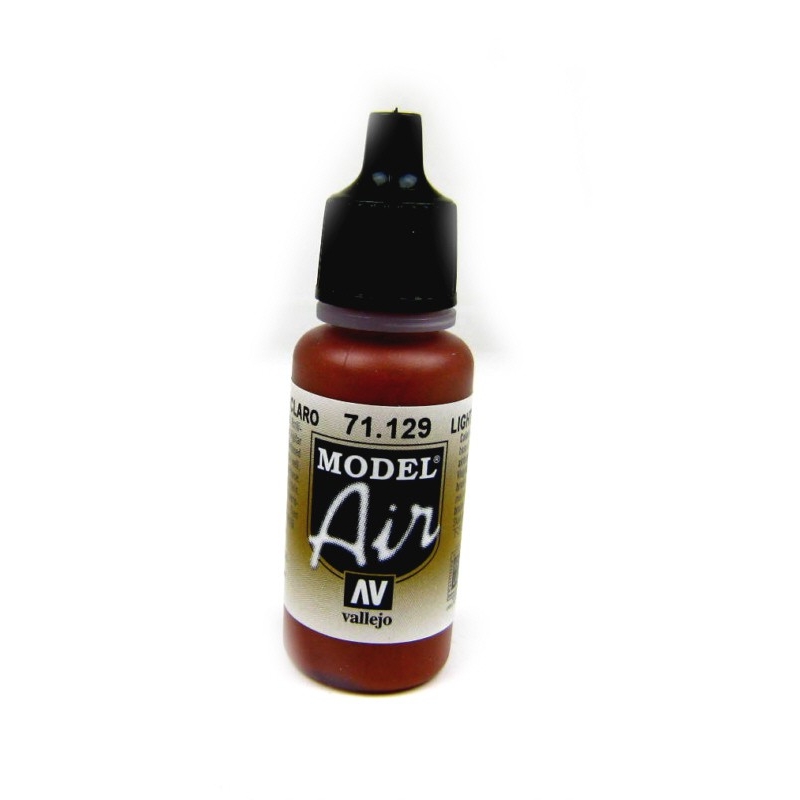 Vallejo Model Air Light Rust 71129 17 ml Heller Rost Airbrush Farbe 71. 129
