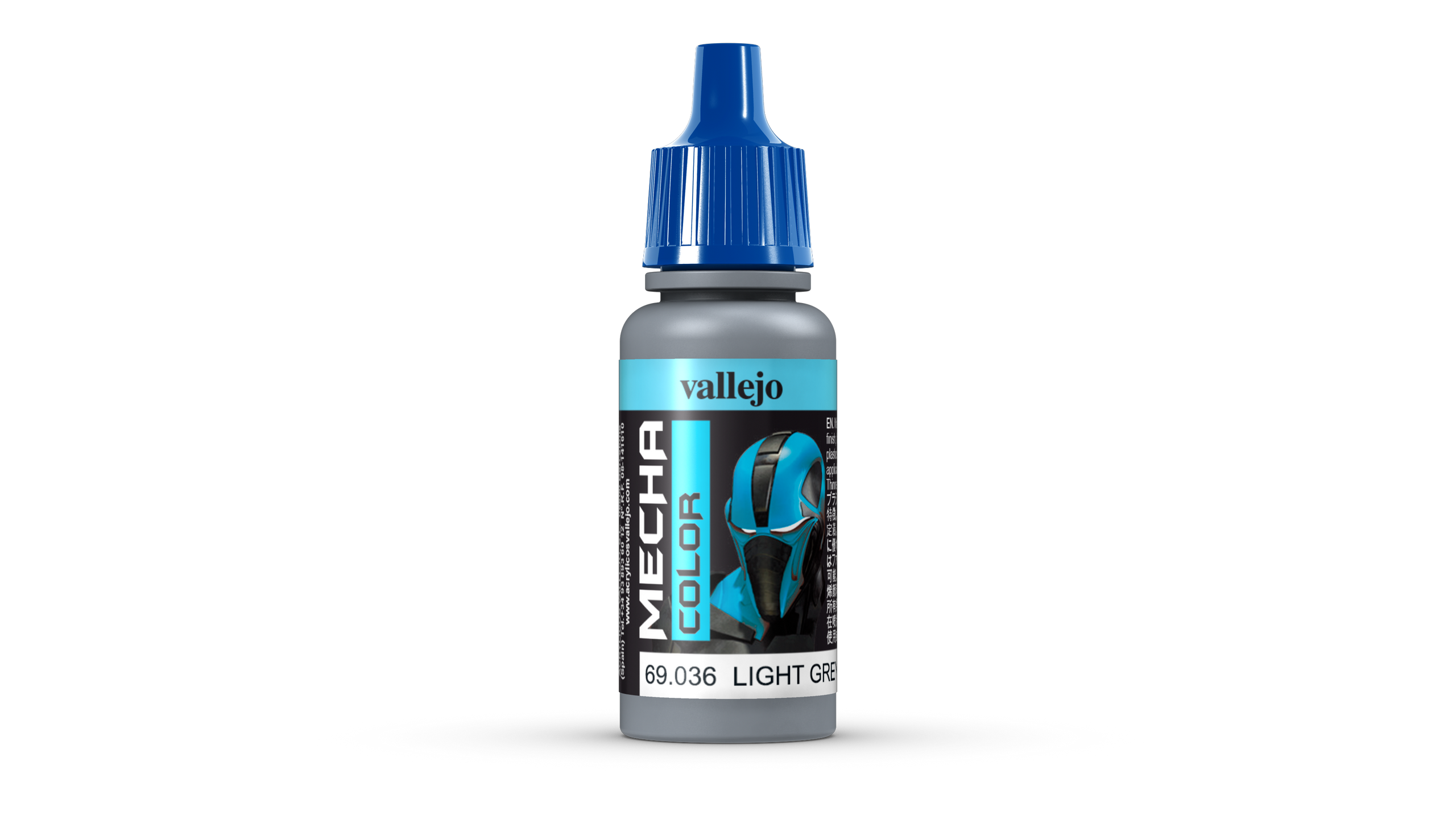 Vallejo Mecha Color 036 Light Grey 17 ml Airbrushfarbe